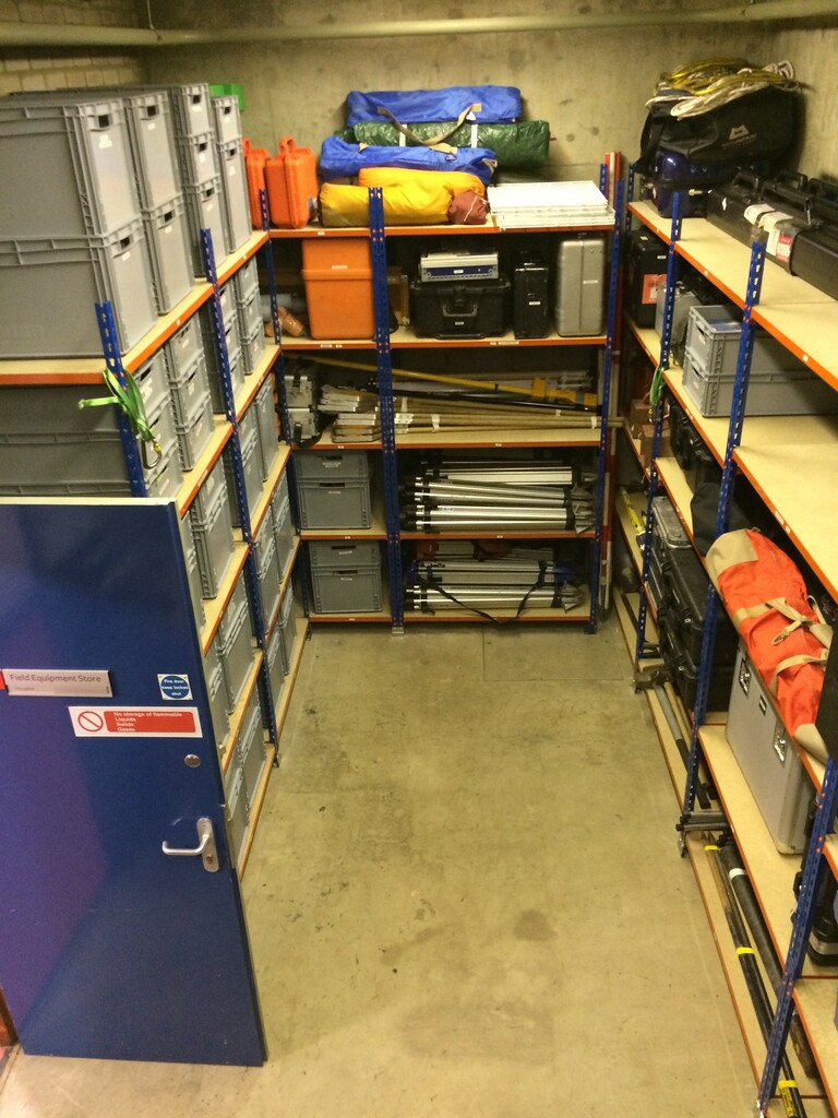 New Storage Arrangements – Tom Bishop: Lab Notes